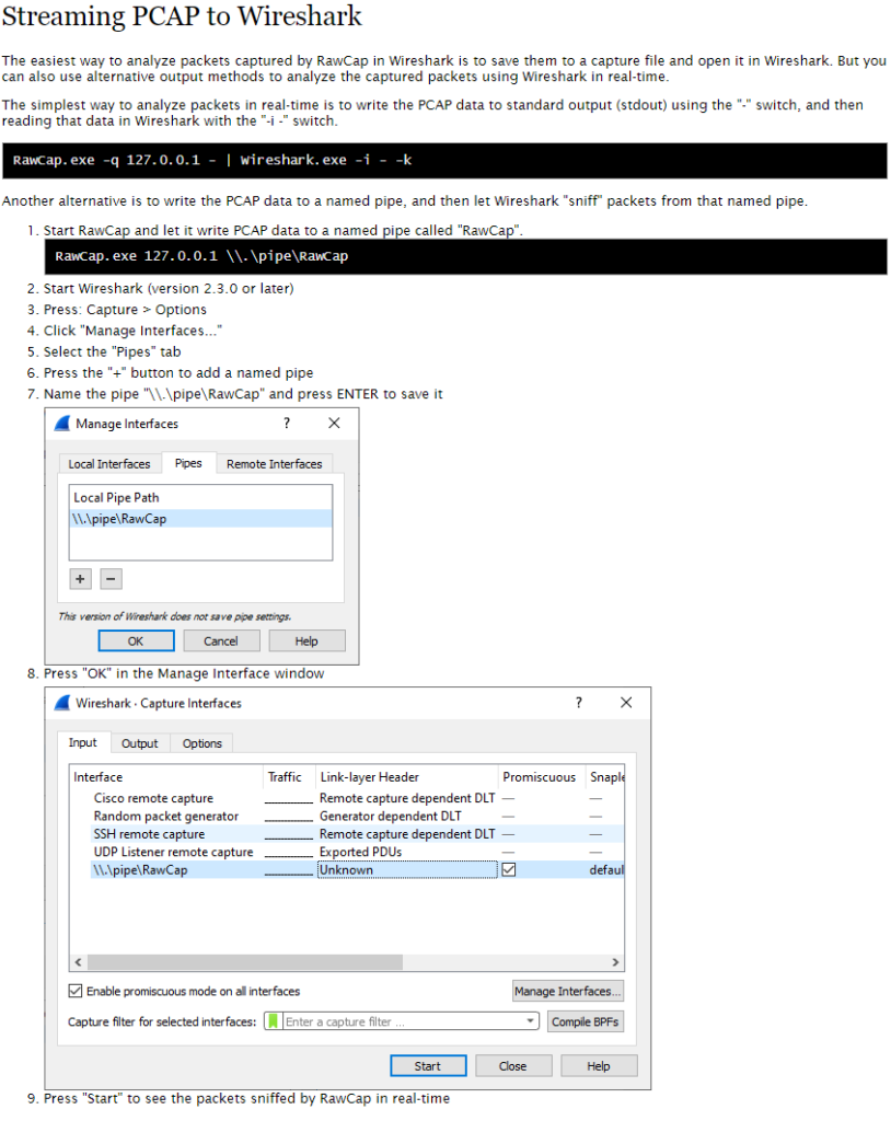 RawCap / RawCap is a free command line network sniffer for Windows that ...