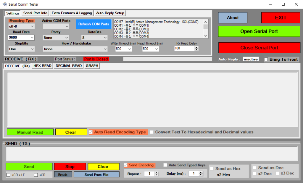 Serial-Comm-Tester – ACUSYS Co., Ltd. — Empowering Mission-Critical ...